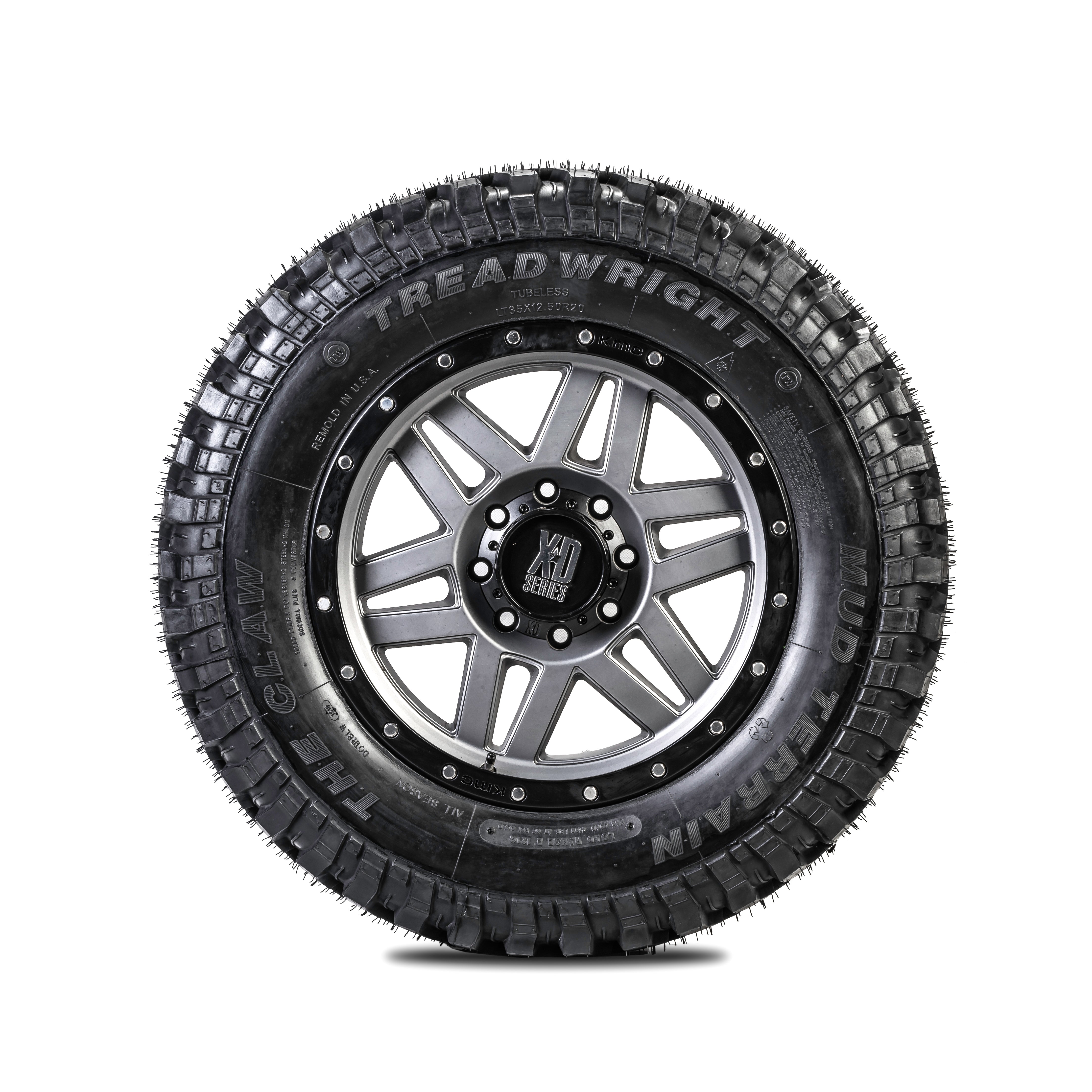 Mud Terrain Remold Tires Claw II 235/80R17 10PLY from TreadWright ...